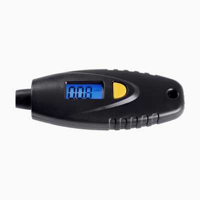 Däcktrycksmätare, digital - Biltema.se
