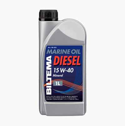 Inboard Diesel Oil 15 W-40, 4 litre - Biltema.se