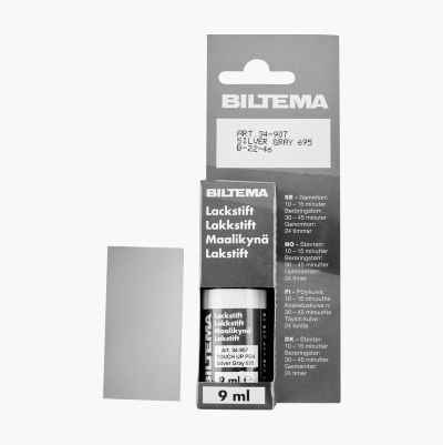 Lakkstift, sølvgrå 691, 9 ml - Biltema.no