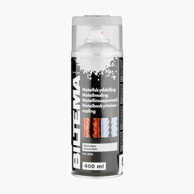 Metallskyddsfärg, vit, 400 ml - Biltema.se
