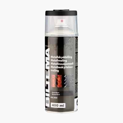 Metallmaling, hvit, 400 ml - Biltema.no