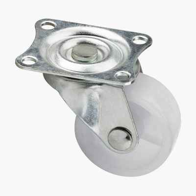 Fast hjul, 18 x 40 mm, 2 stk. - Biltema.no