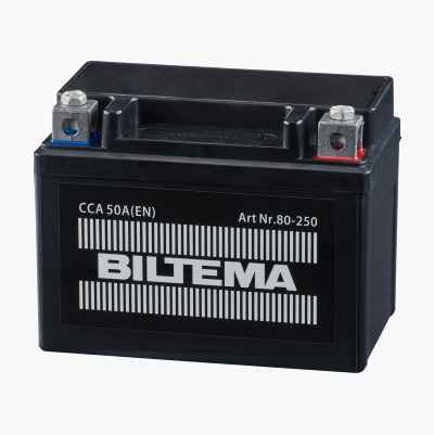 MC-batteri SMF, 12 V, 5 Ah, 135 x 75 x 95 mm - Biltema.se