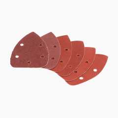 Abrasive paper, 5 holes, 10 sheets - Biltema.no