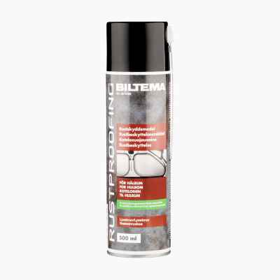 Rustbeskyttelsesmasse, sort, 500 ml - Biltema.no