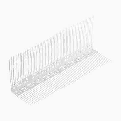 Corner guard for plasterboard walls, PVC - Biltema.dk