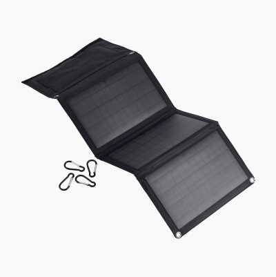 Portabel solpanel, 100 W - Biltema.se