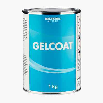 Gelcoat hvid, 1 kg - Biltema.dk