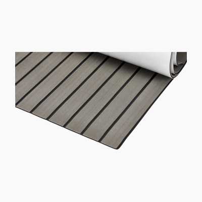 EVA Teak, grå, rutmönster (svart nåt) - Biltema.se