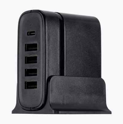 USB-ladestation med 6 udgange, Type A & C, PD og QC 3.0, 59 W - Biltema.dk