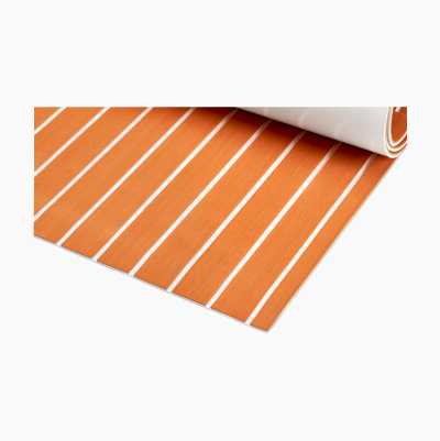 EVA Teak, grå, rutmönster (svart nåt) - Biltema.se