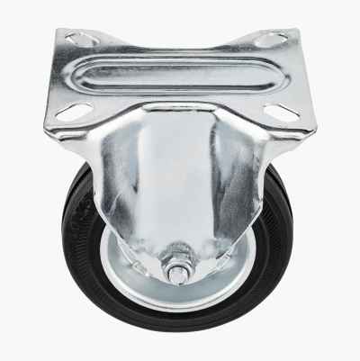 Fast hjul, 15 x 30 mm, 2 stk. - Biltema.dk