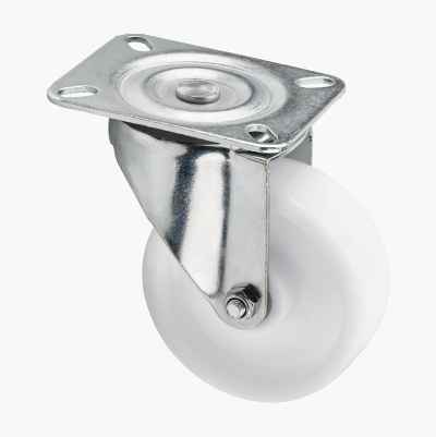 Fast hjul, 20 x 50 mm, 2 stk. - Biltema.no