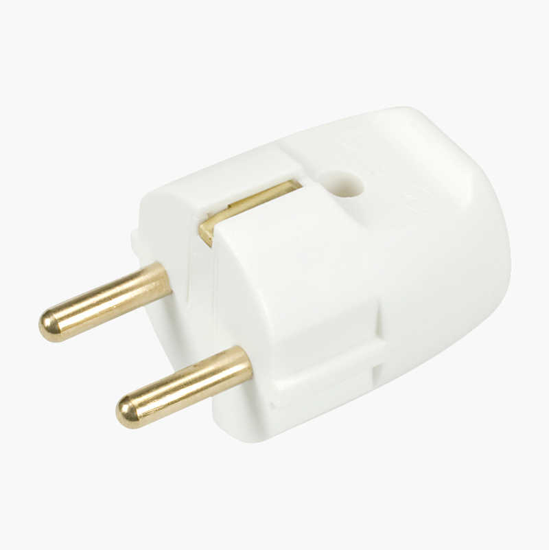 Grounded plug, straight - Biltema.fi