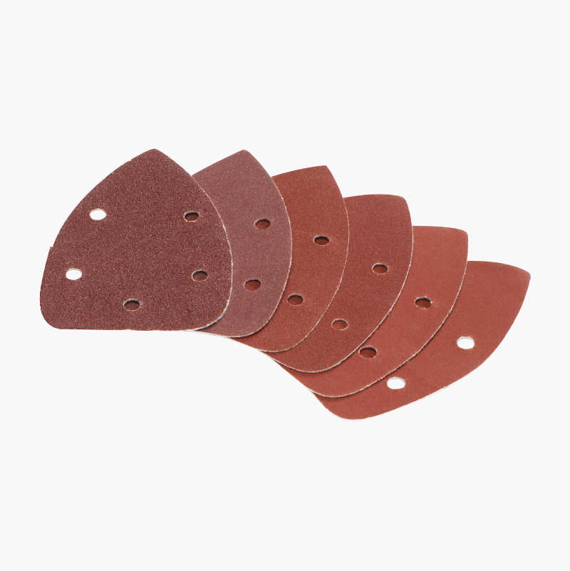 Abrasive paper, 5 holes, 10 sheets - Biltema.no