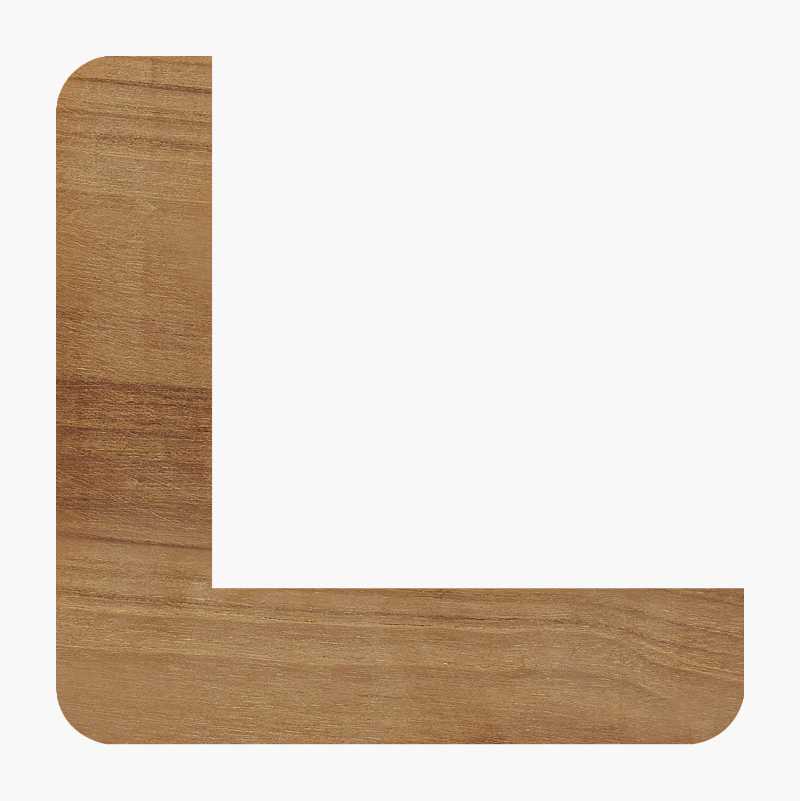 L-list, 22 x 22 x 2000 mm - Biltema.se