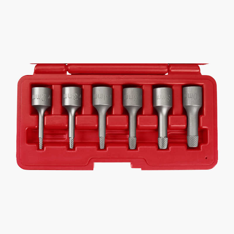 Screw extractor set, 6 parts - Biltema.fi