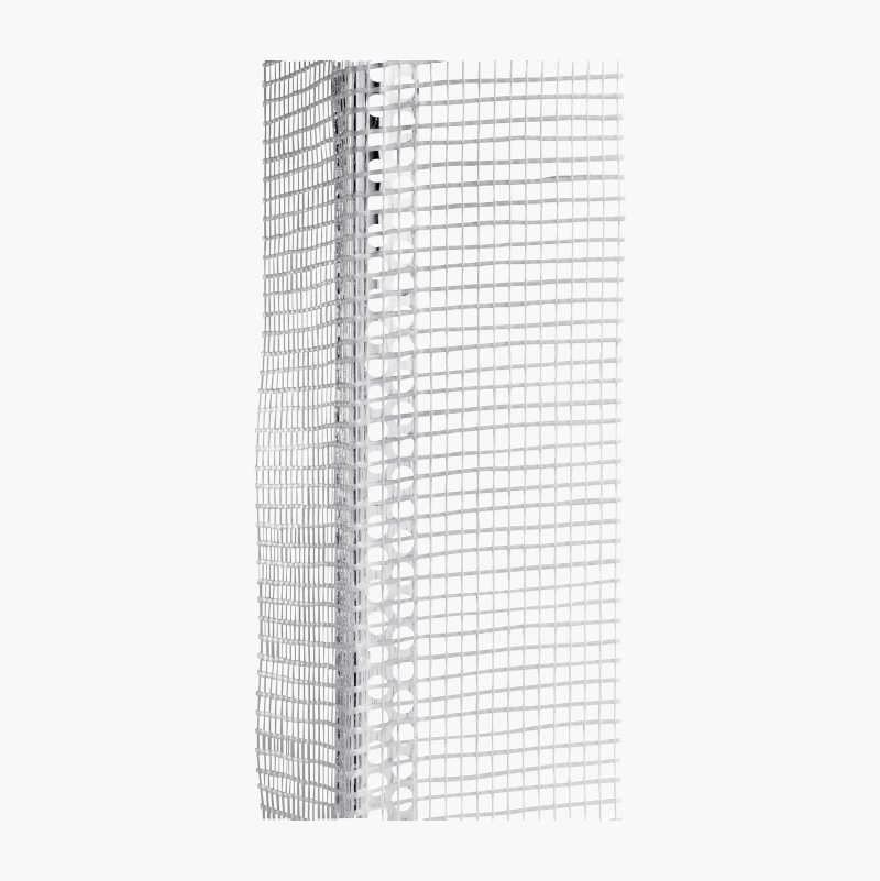 Corner guard for plasterboard walls, aluminium, mesh - Biltema.se