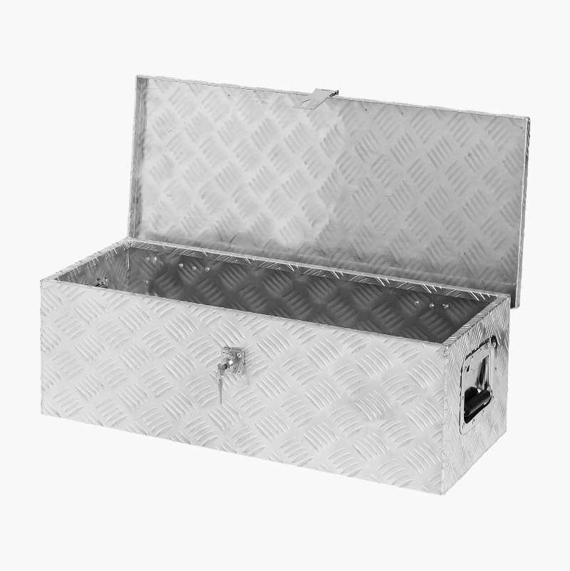Verktygslåda, aluminium, 58 liter - Biltema.se