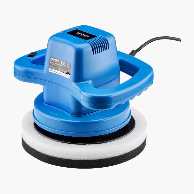 Roterende polermaskine PM 240, ∅240 mm, 230 V, 110 W - Biltema.dk