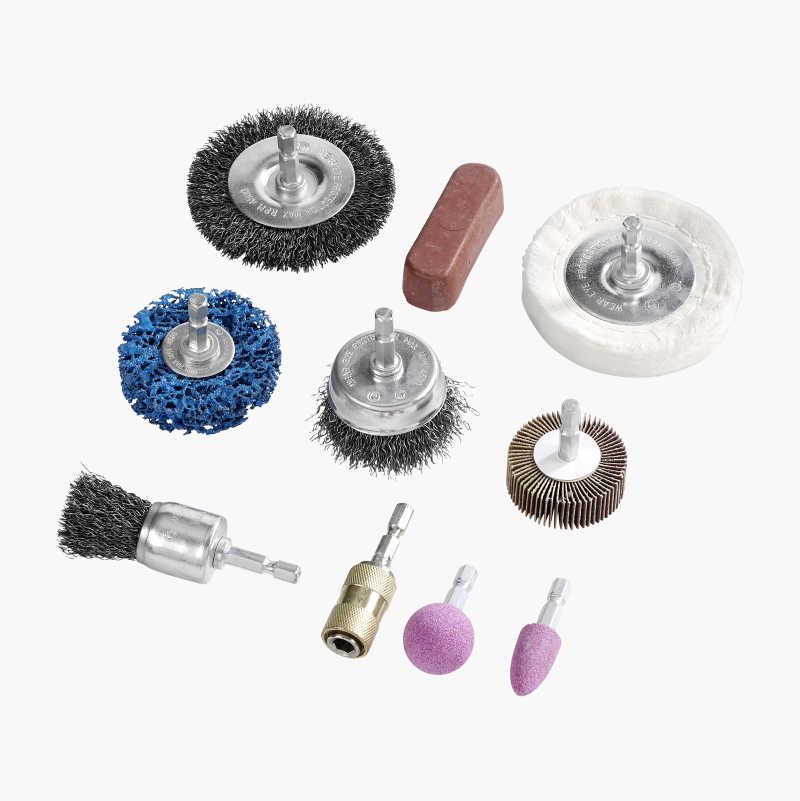 Polishing set, 10 parts - Biltema.fi