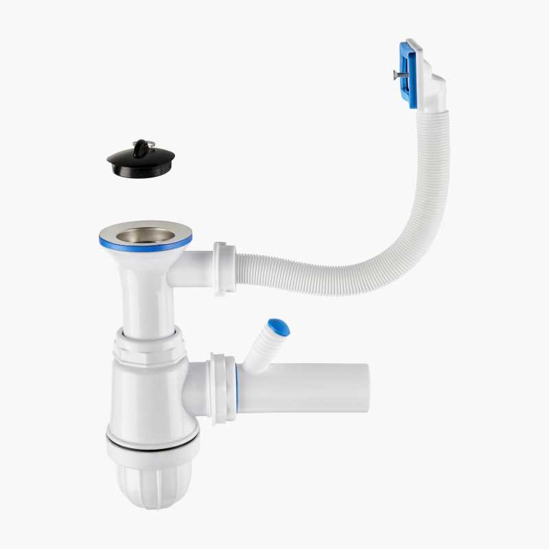 Water trap, single bottom valve - Biltema.se