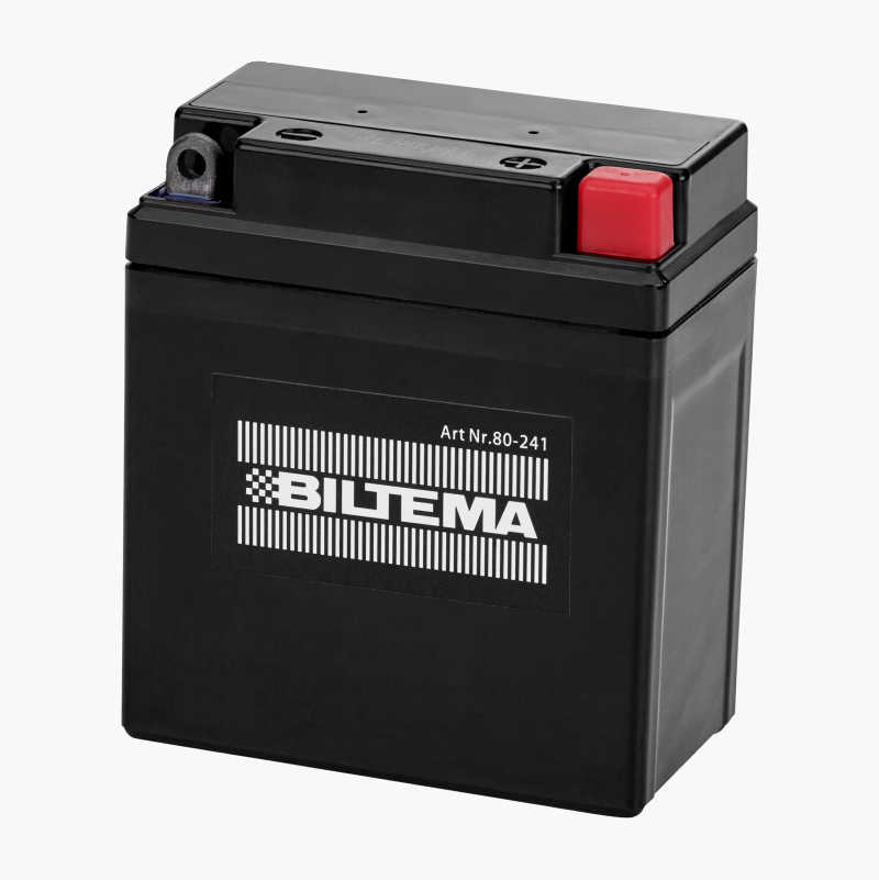 MC-batteri SMF, 6 V, 6 Ah, 97 x 55 x 116 mm - Biltema.dk