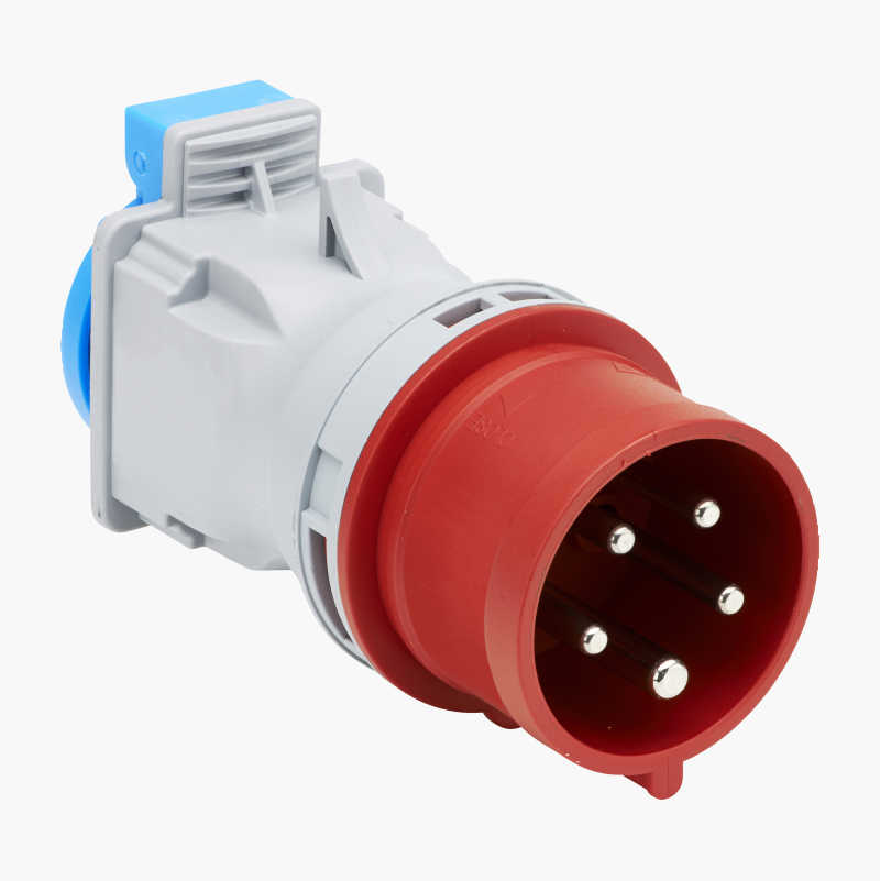 Adapter CEE 3–1 fas, 16 A - Biltema.se