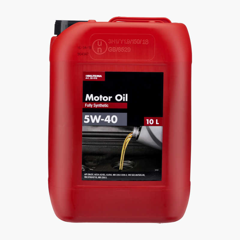 Fully synthetic engine oil 5W–30, 10 litre - Biltema.no