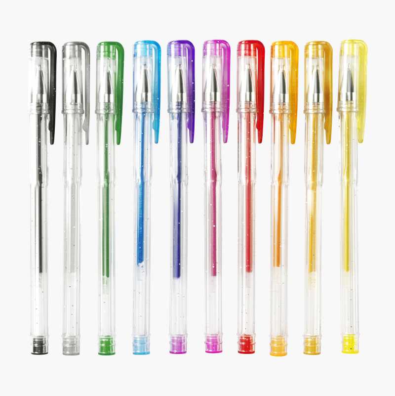 Glitter Pens, 10-pack - Biltema.dk