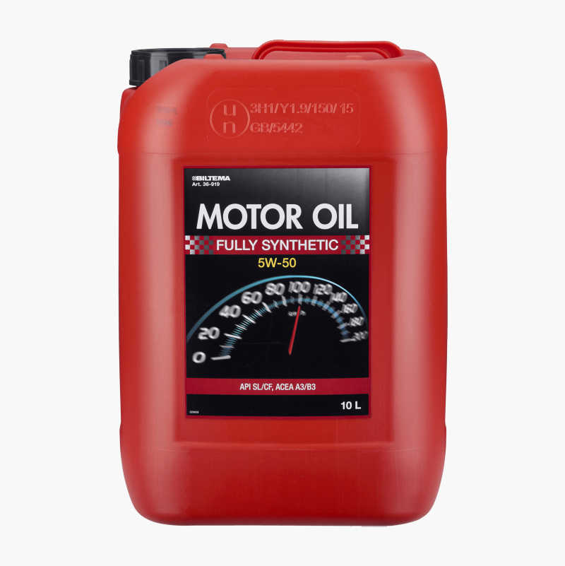Full Synthetic Engine Oil 5W–50, 10 litre - Biltema.fi