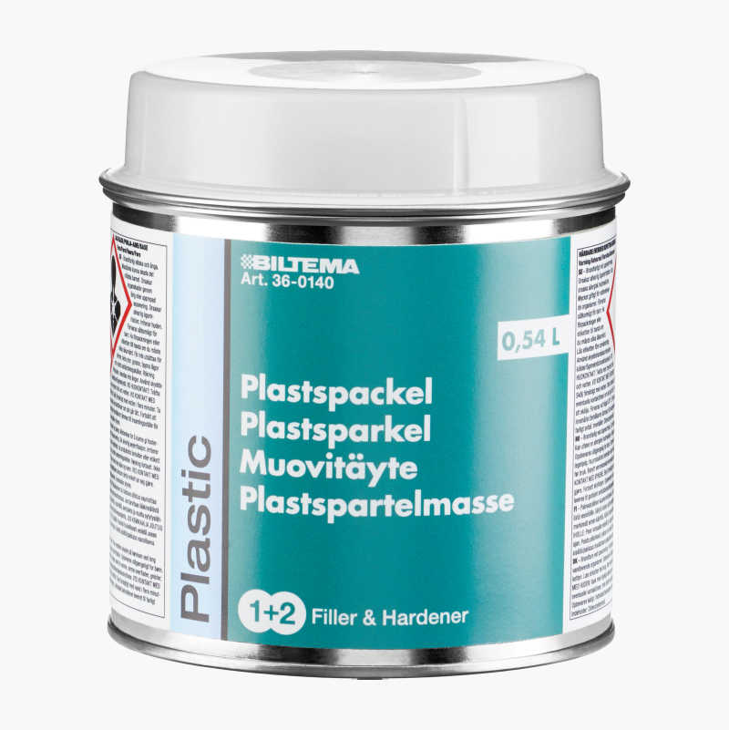 Plastic filler, 0.54 l - Biltema.dk