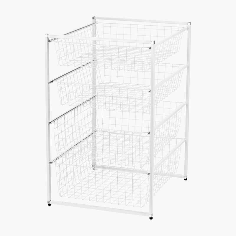 Wire Basket with Stand, 45 cm - Biltema.se