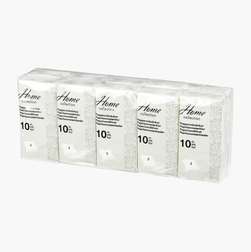 Tissues, 10 x 10-pack - Biltema.se