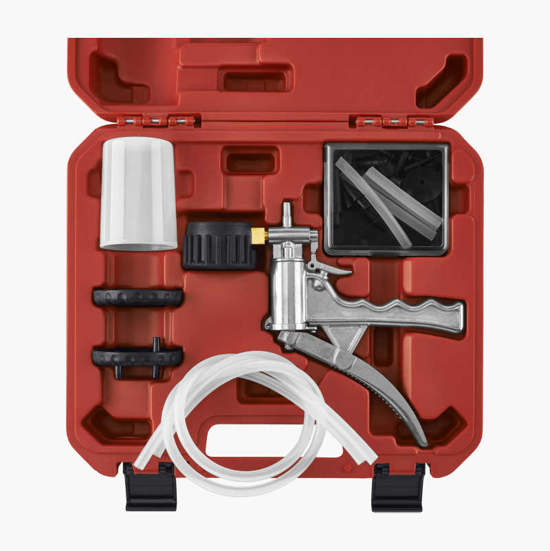 Vacuum tester and brake bleeding kit - Biltema.dk