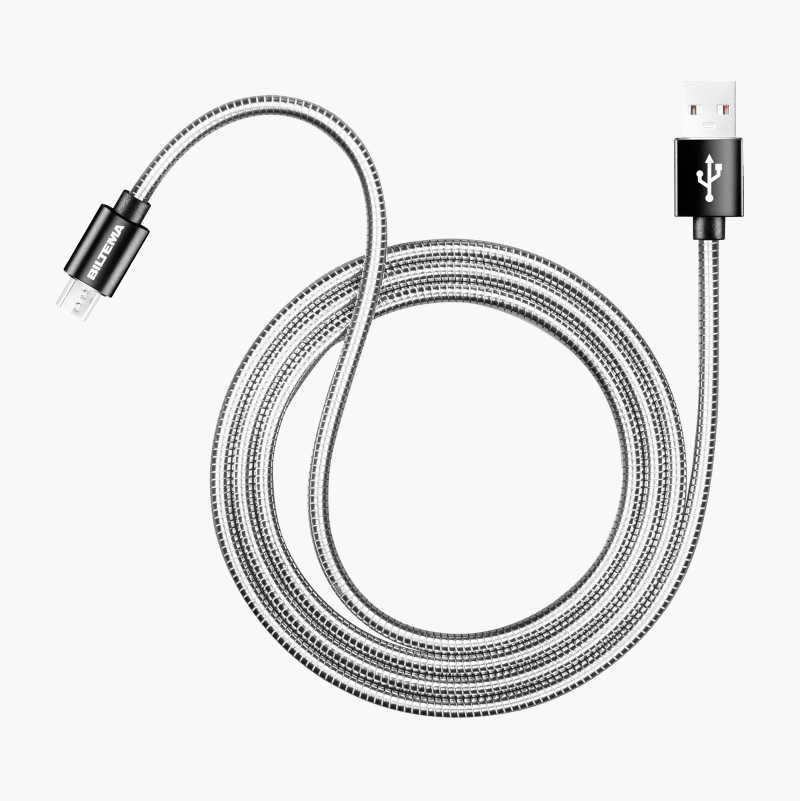 USB-ledning med Micro USB-stik, 1 m - Biltema.dk