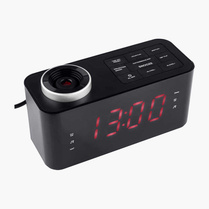 Radio Alarm Projection Clock - Amazadesign