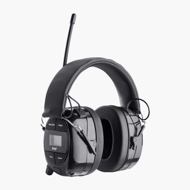 Hearing protection with FM/DAB+radio/AUX - Biltema.fi