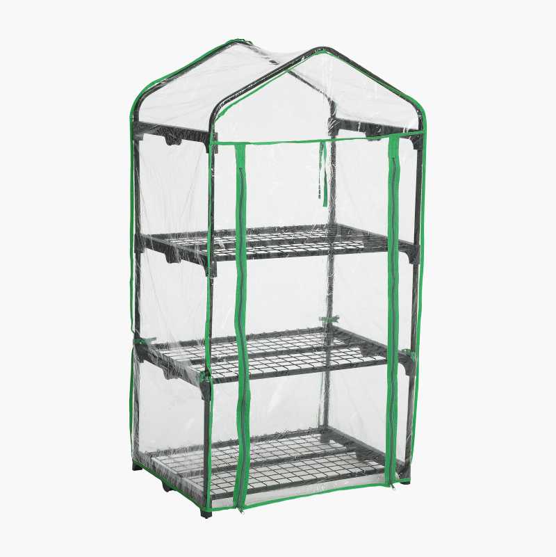 Miniväxthus, 69 x 49 cm - Biltema.se