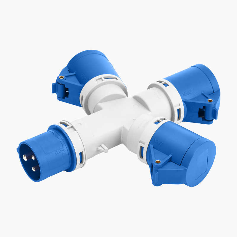 3-way socket CEE, 1-phase - Biltema.fi
