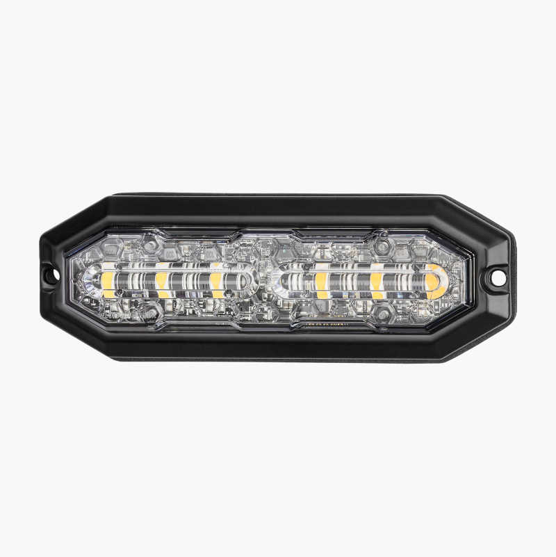 Strobe light with 6 LEDs, orange - Biltema.no