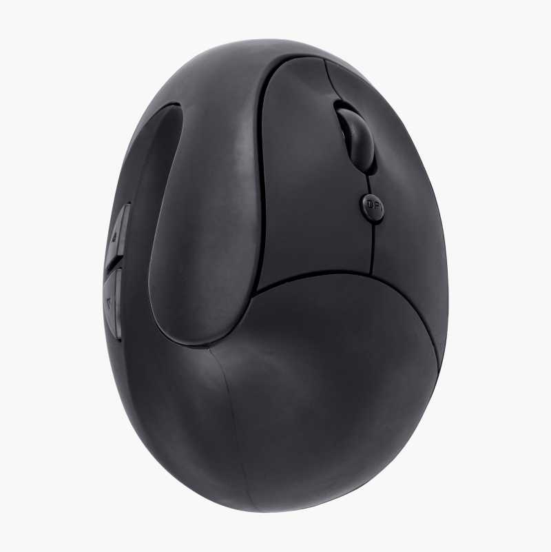 Vertical cordless mouse, 1000-1600 dpi - Biltema.no