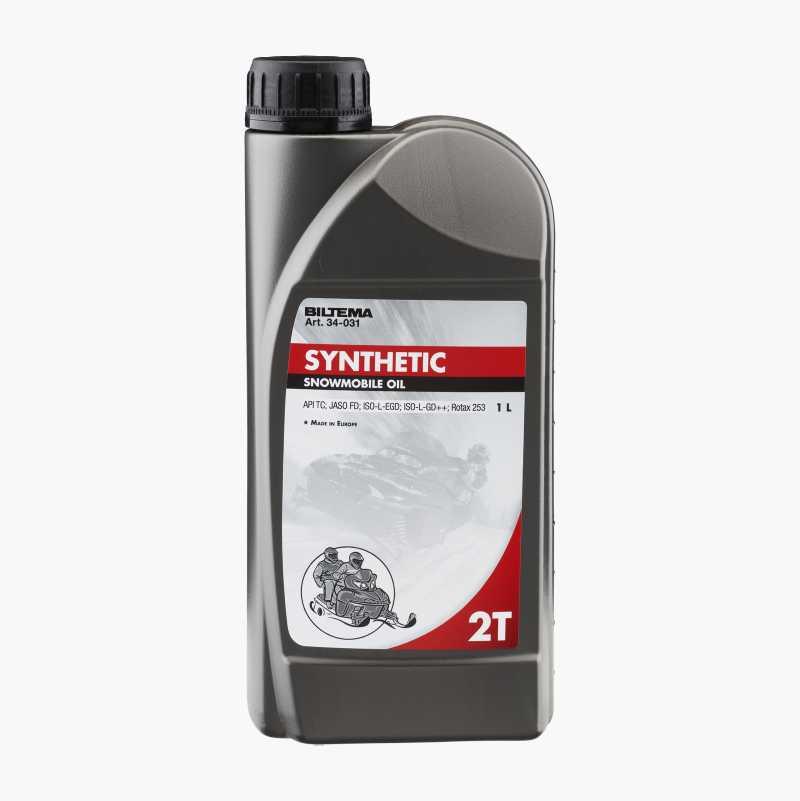Snowmobile Oil, 1 litre - Biltema.se