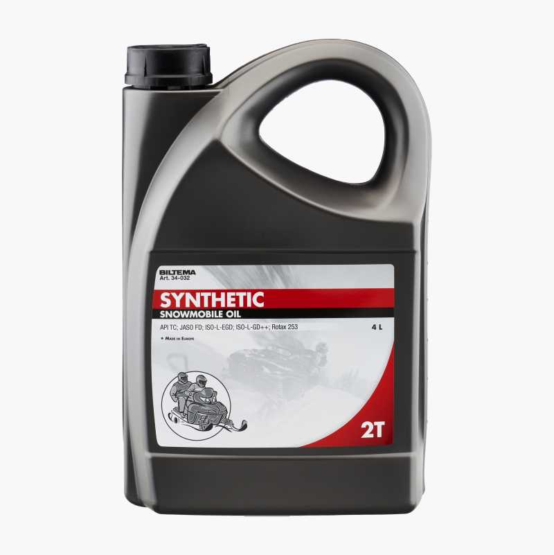Snowmobile oil, 4 litre - Biltema.dk