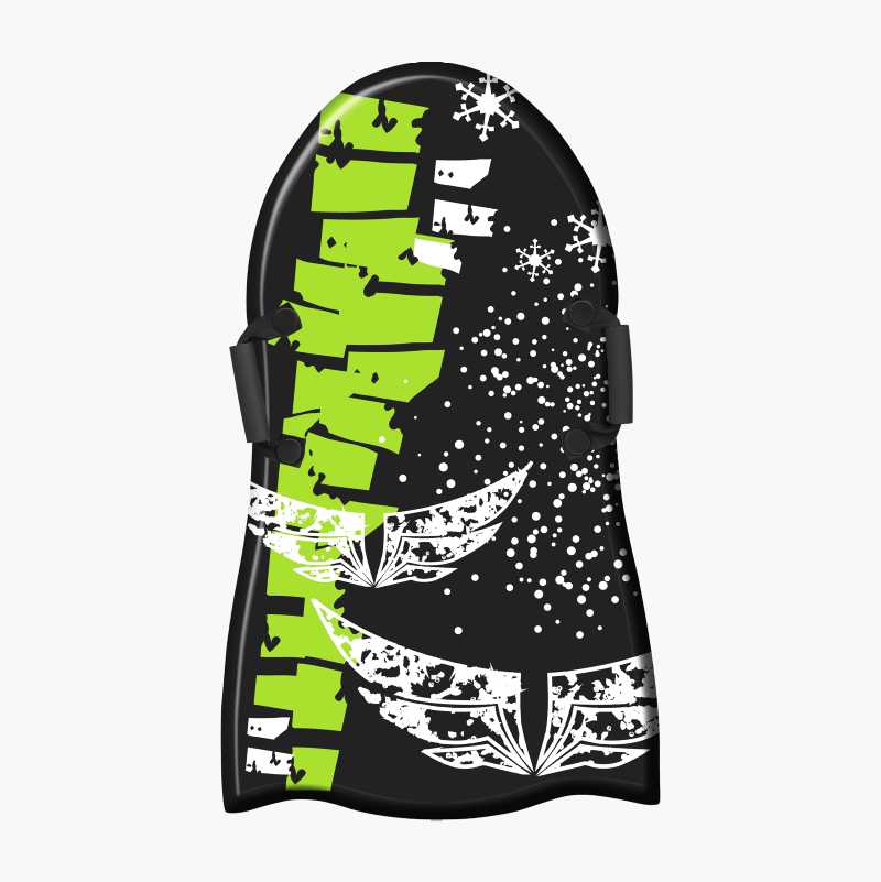 Snöbräda med handtag - Biltema.fi