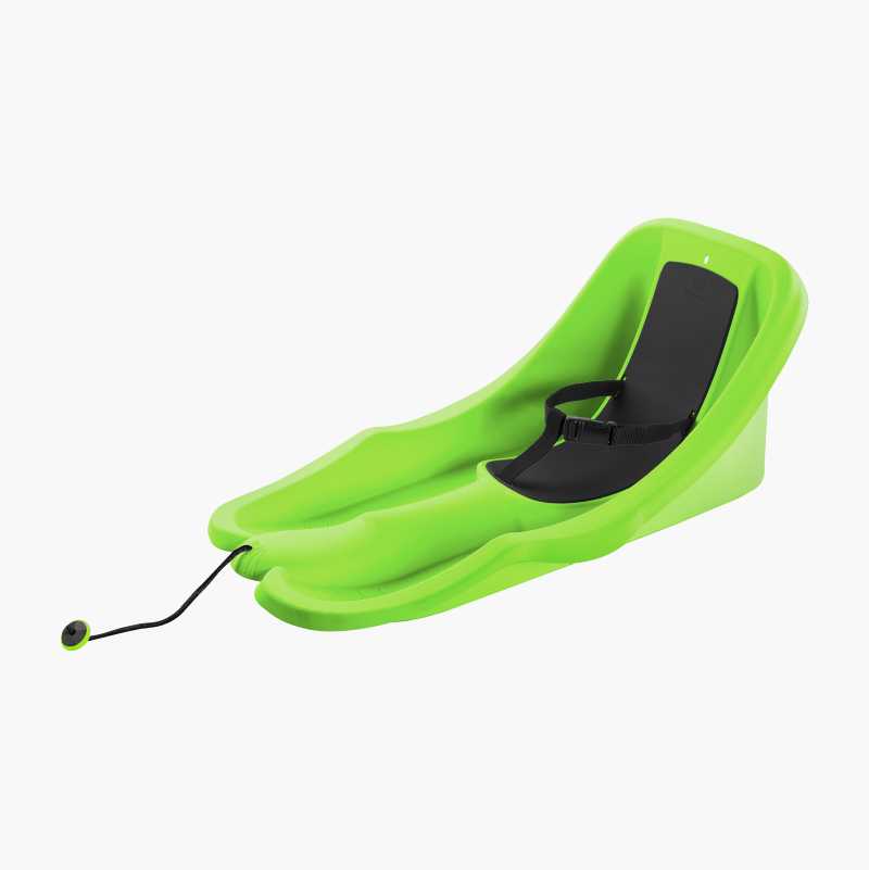 Baby sledge, green - Biltema.no