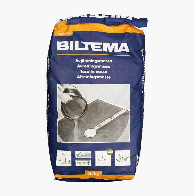 Avrettingsmasse Allround, 20 kg - Biltema.no