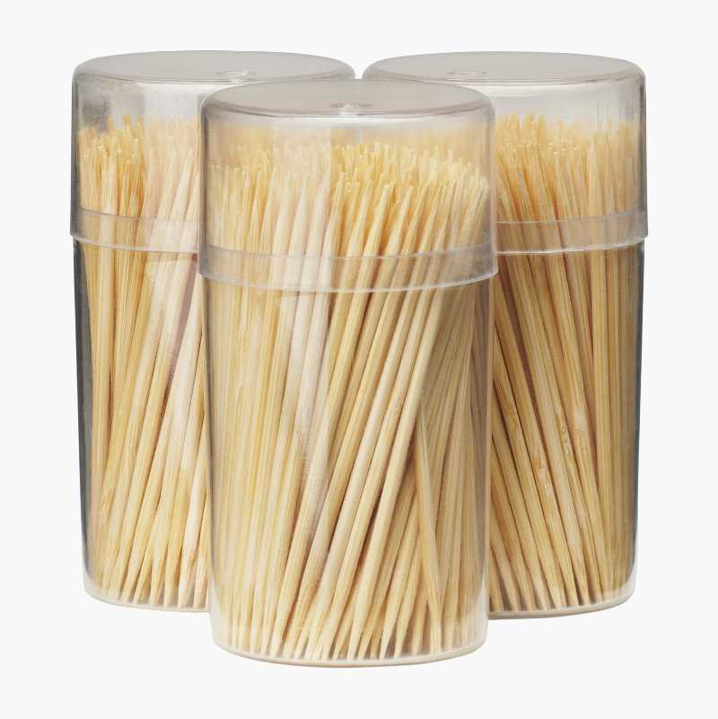 Toothpicks, 3 x 200-pack - Biltema.no