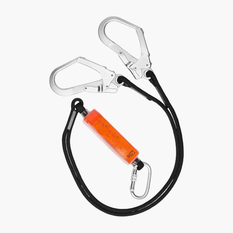 Fall arrest line with double hooks, 1,5 m - Biltema.se