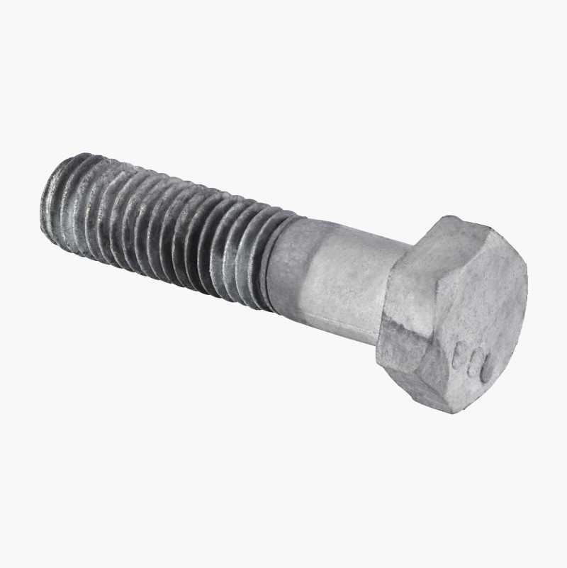 Hexagonal screw M12x50 - Biltema.fi